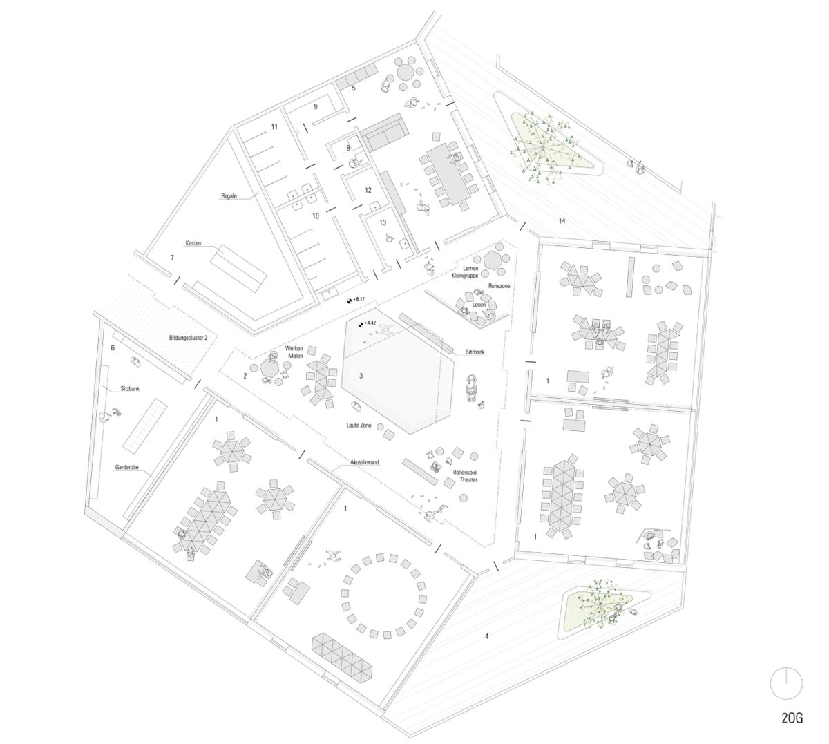 cluster school - HOLODECK Architects (EN)