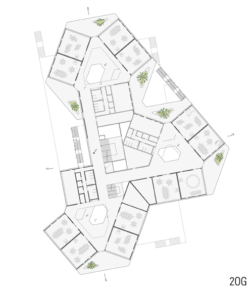cluster school - HOLODECK Architects