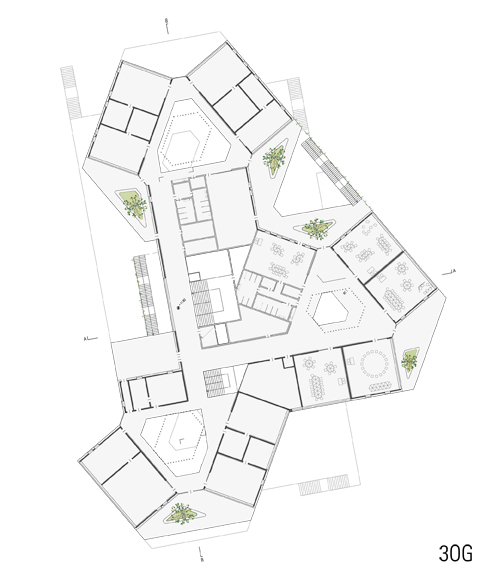cluster school - HOLODECK Architects